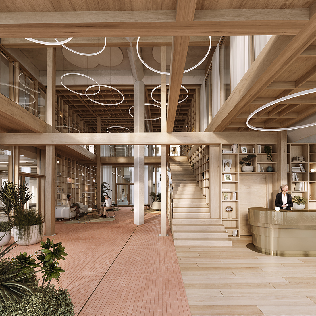 Siège du Groupe Launay & Logements de Jeunes Actifs - Brenac & Gonzalez ...
