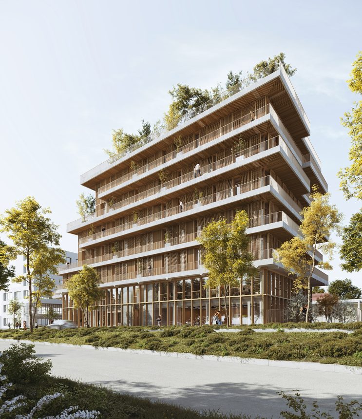 Siège du Groupe Launay & Logements de Jeunes Actifs - Brenac & Gonzalez ...